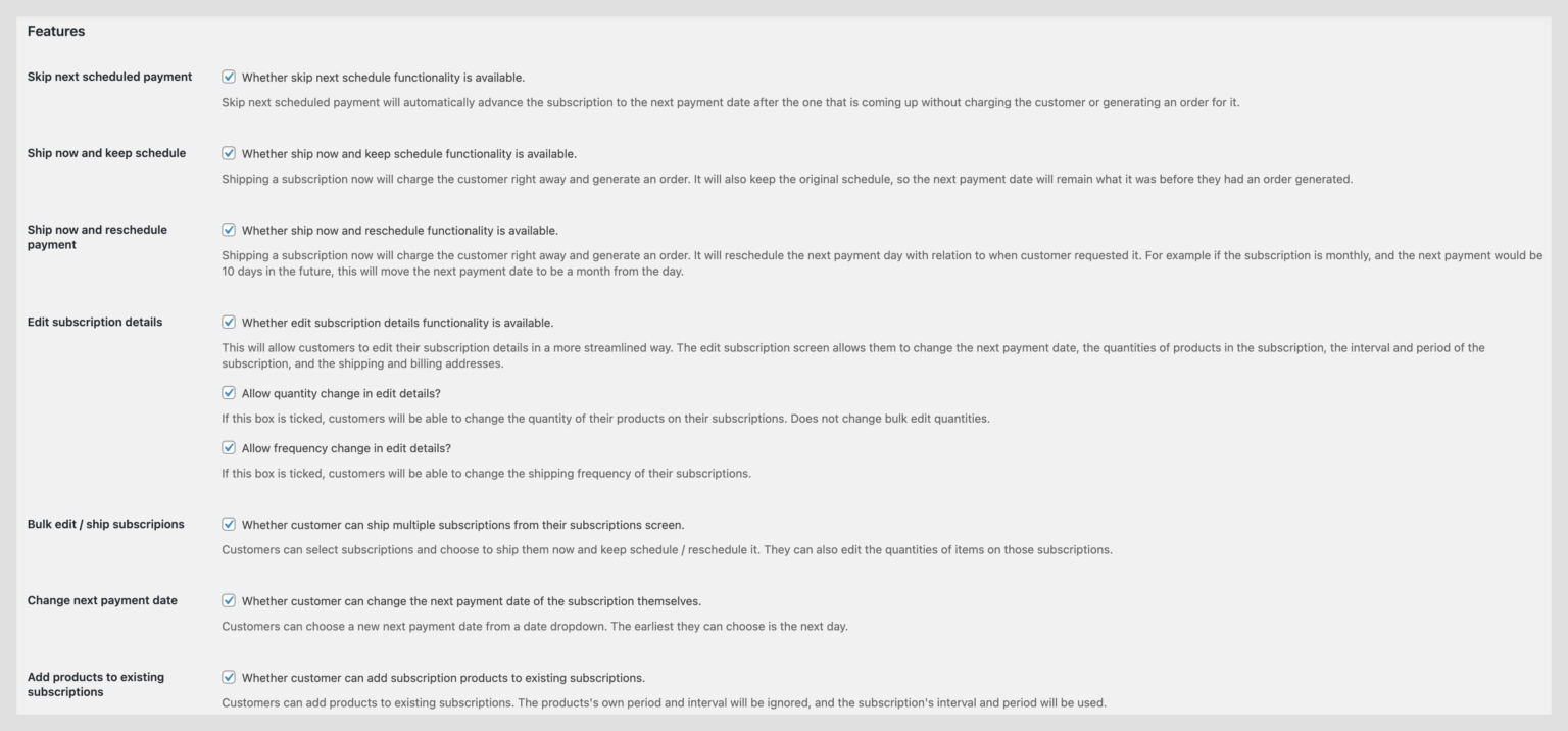 Toolbox For Woocommerce Subscriptions Shop Plugins