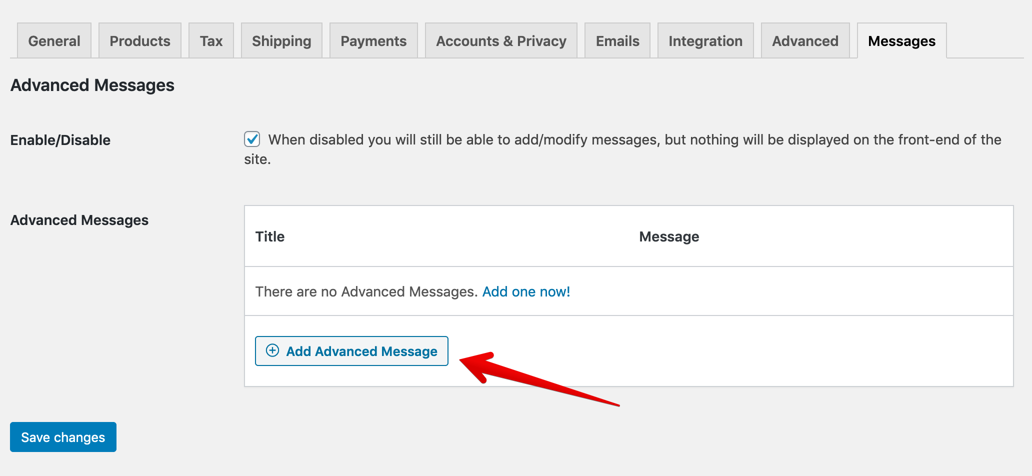 WooCommerce Advanced Messages - Shop Plugins