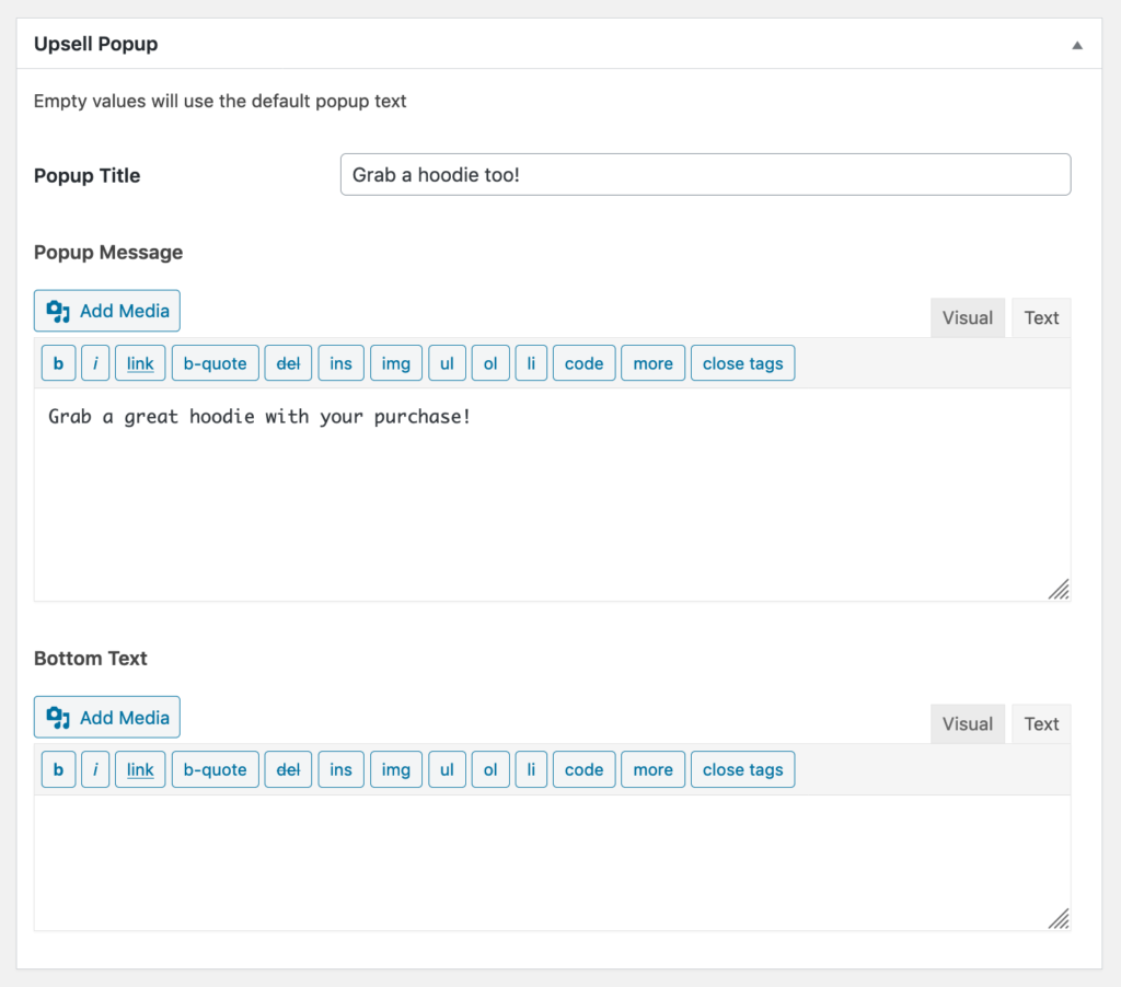 WooCommerce Conditional Upsell - Shop Plugins